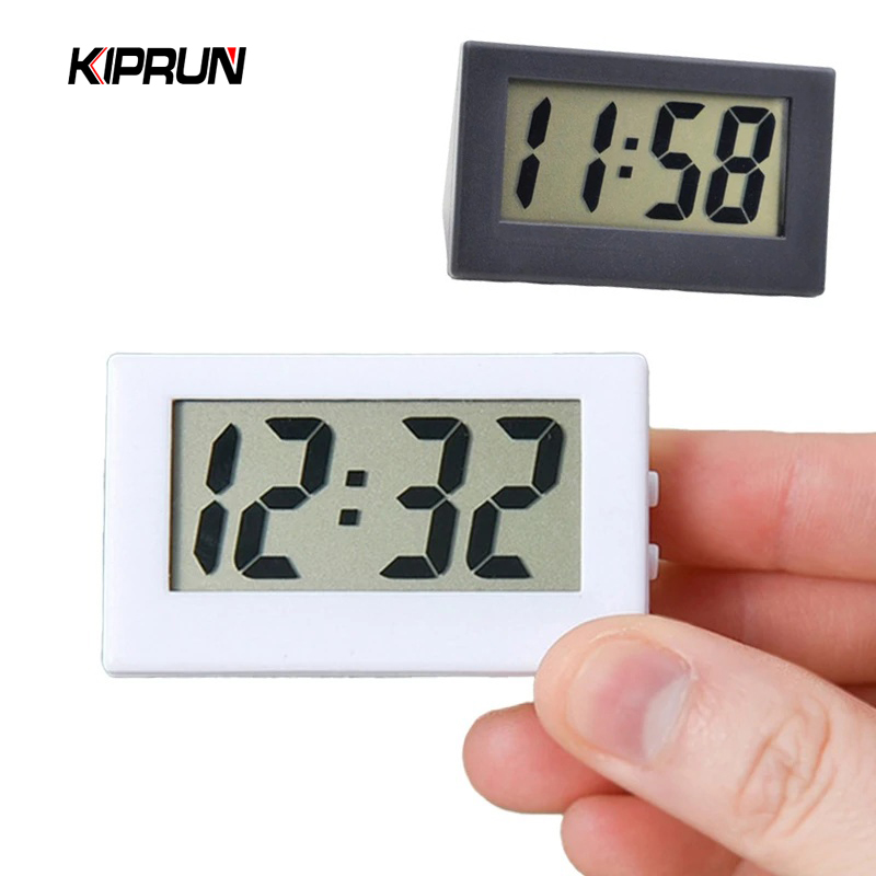 KIPRUN Mini Lcd Digital Clock Portable Table Electronic Clock For ...