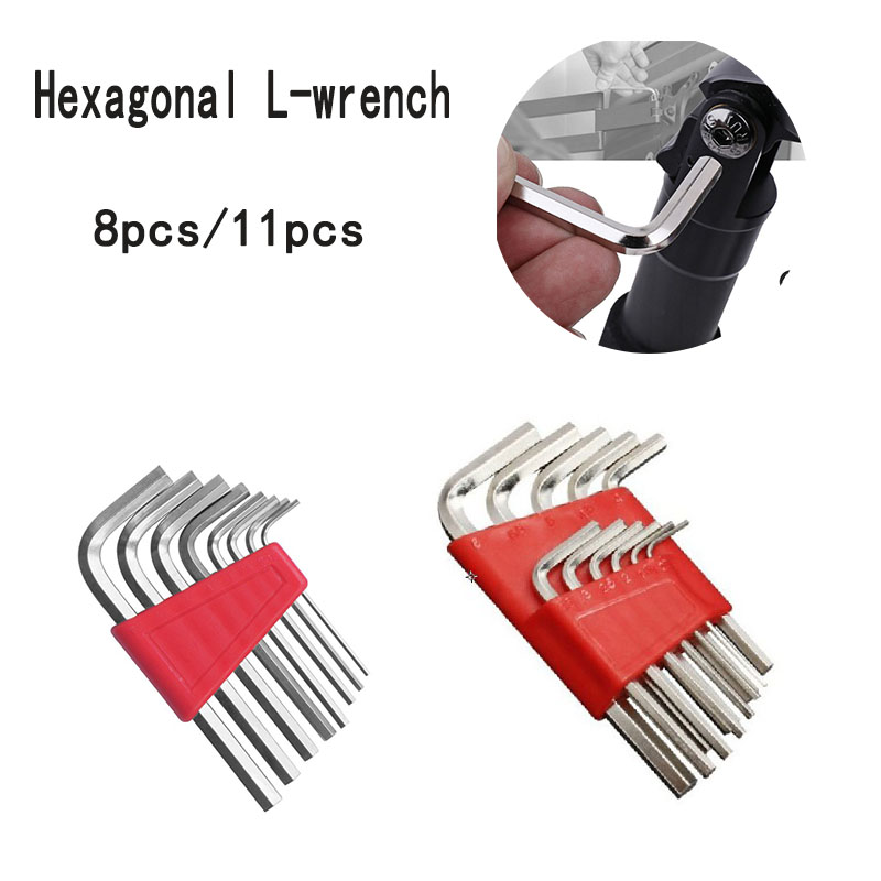 KIPRUN 11Pcs Hex Key Set,CR-V Hex Key Wrench,2mm Hex Key Allen Wrench ...