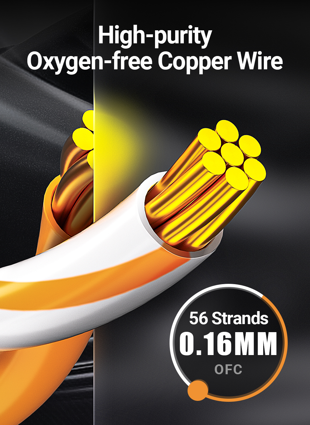 AMPCOM CAT8 Ethernet Cable: S/FTP Shielded, High Speed, Ultra-Flexible 26AWG CAT8 Network Wire ...