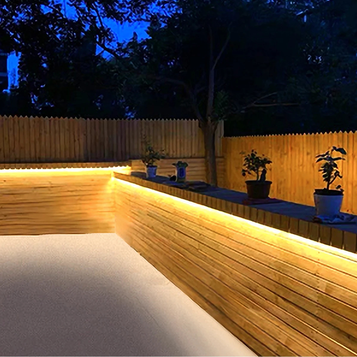 1M 2M 5M 10M 220V Flexible light strip 120 LEDs /M Strip Outdoor ...