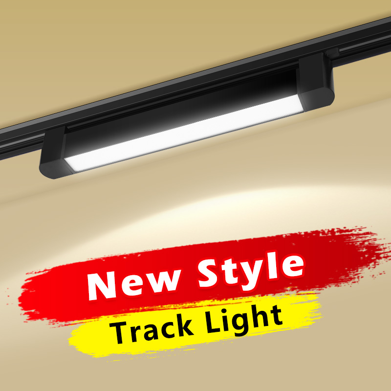 New Led Track Light Bar 220V Linear Track Lamp Set Ceiling Lights ...