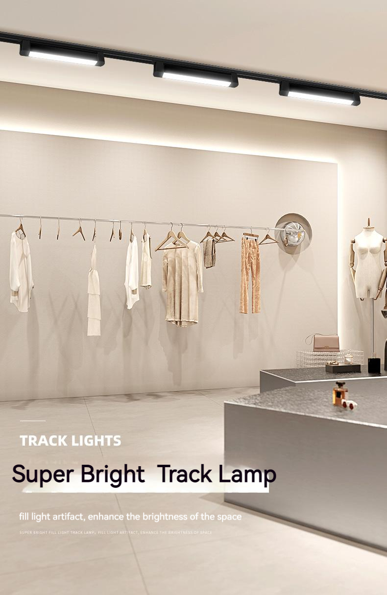 New Led Track Light Bar 220V Linear Track Lamp Set Ceiling Lights ...