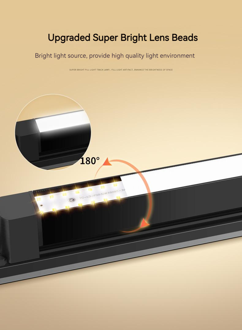New Led Track Light Bar 220V Linear Track Lamp Set Ceiling Lights ...
