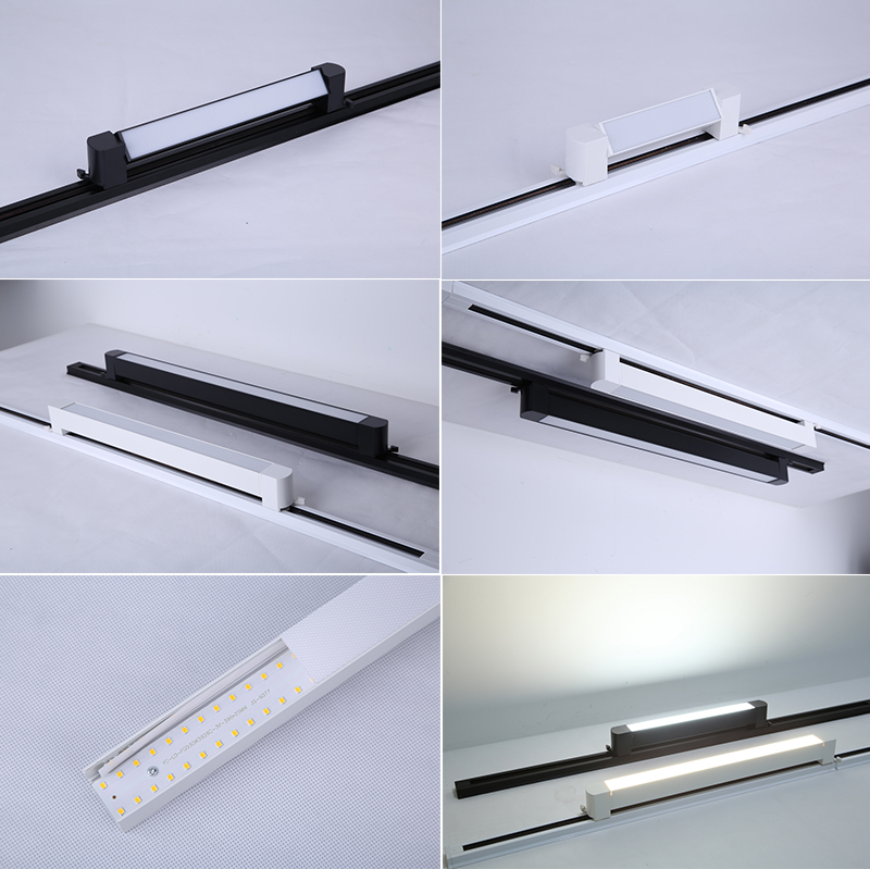 New Led Linear Track Light Bar 1 Set Track Lamp 230V Floodlight 20W 40W ...