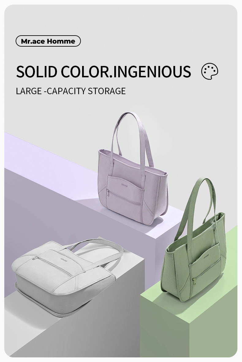 Mrace Women's tote bag student aesthetic laptop bag tote bag woman with ...