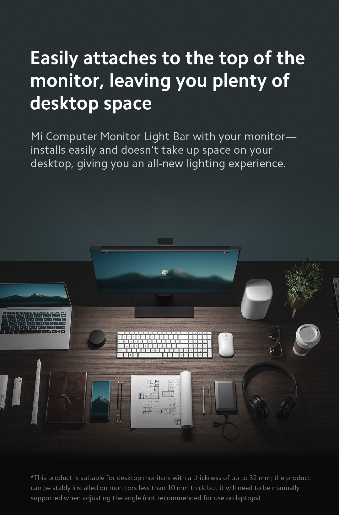 Mi Computer Monitor Light Bar | Shopee Singapore