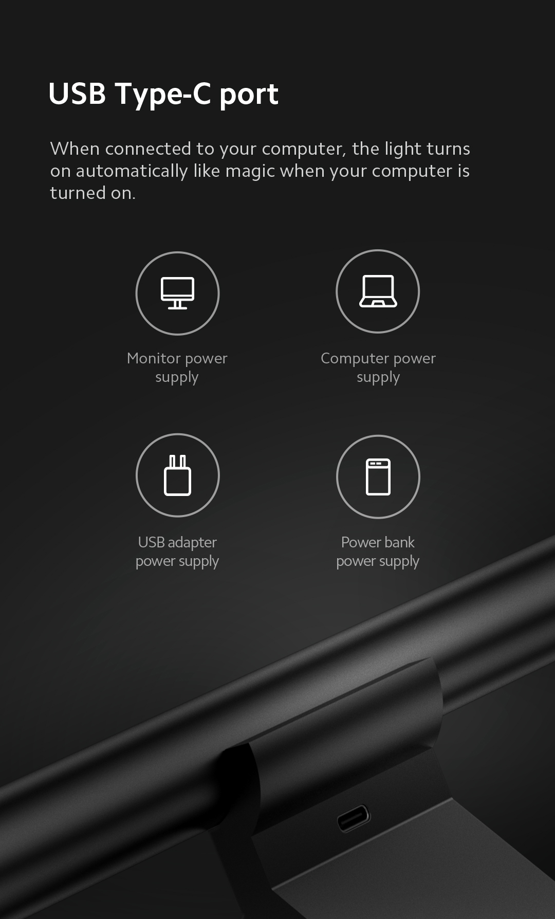 Mi Computer Monitor Light Bar | Shopee Singapore