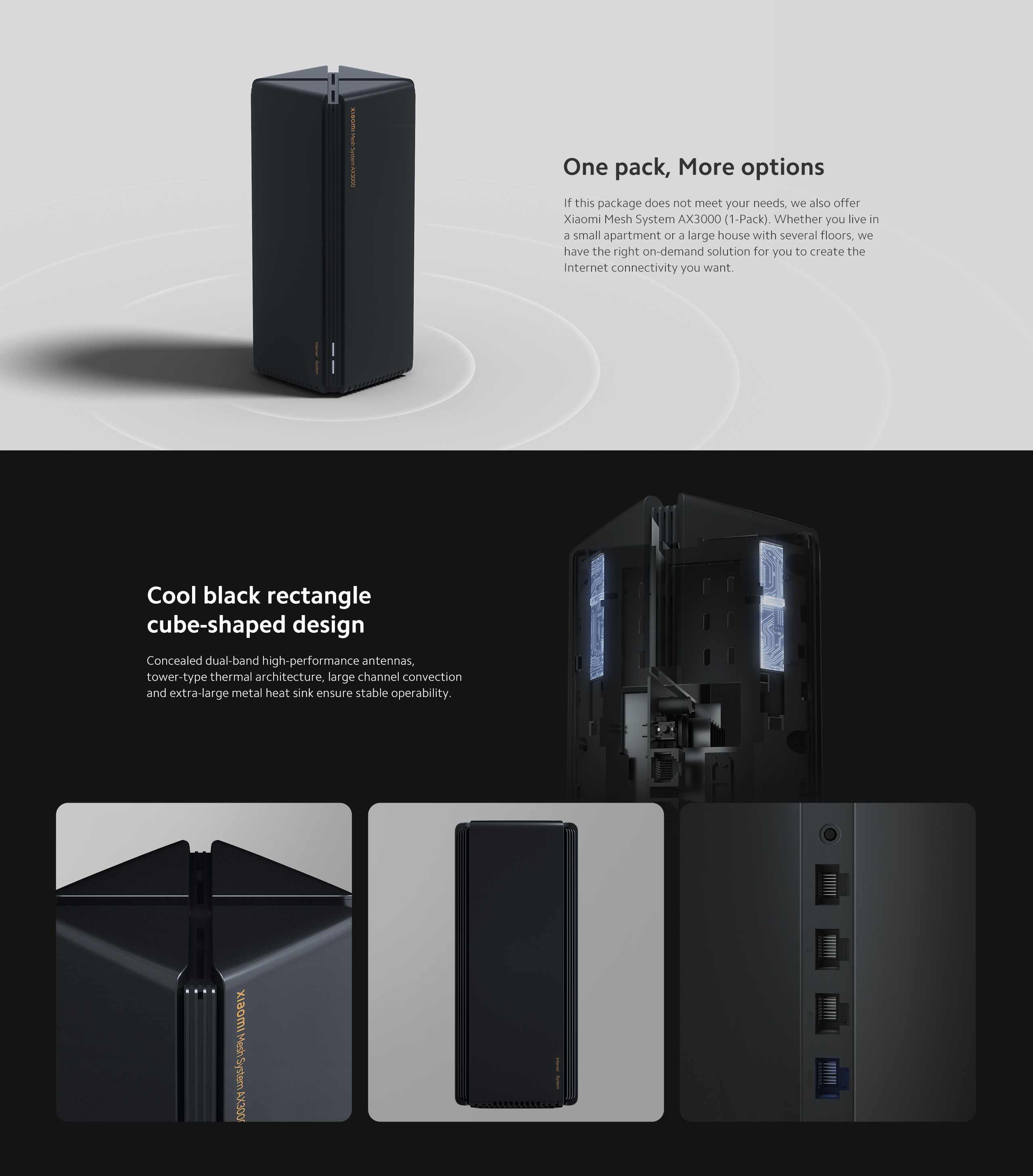 Xiaomi Mesh System AX3000(2-pack) | Shopee Singapore