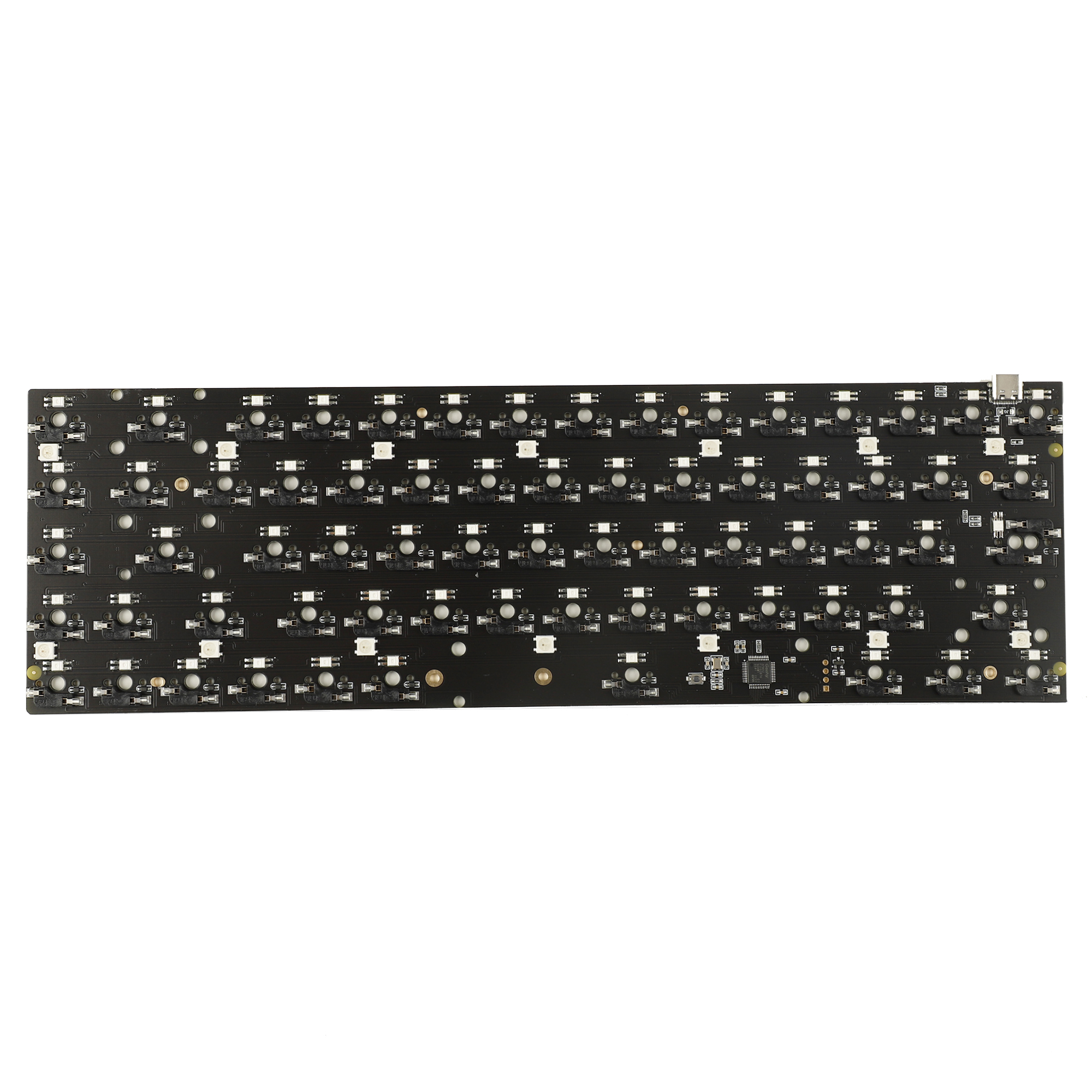 65% 68 Fully programmable hot-swap PCB Underglow RGB Switch RGB ...