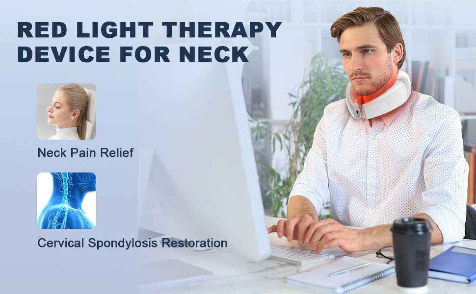 KTS Red Light Treatment For Neck Pain Portable Neck Red Light Treatment ...