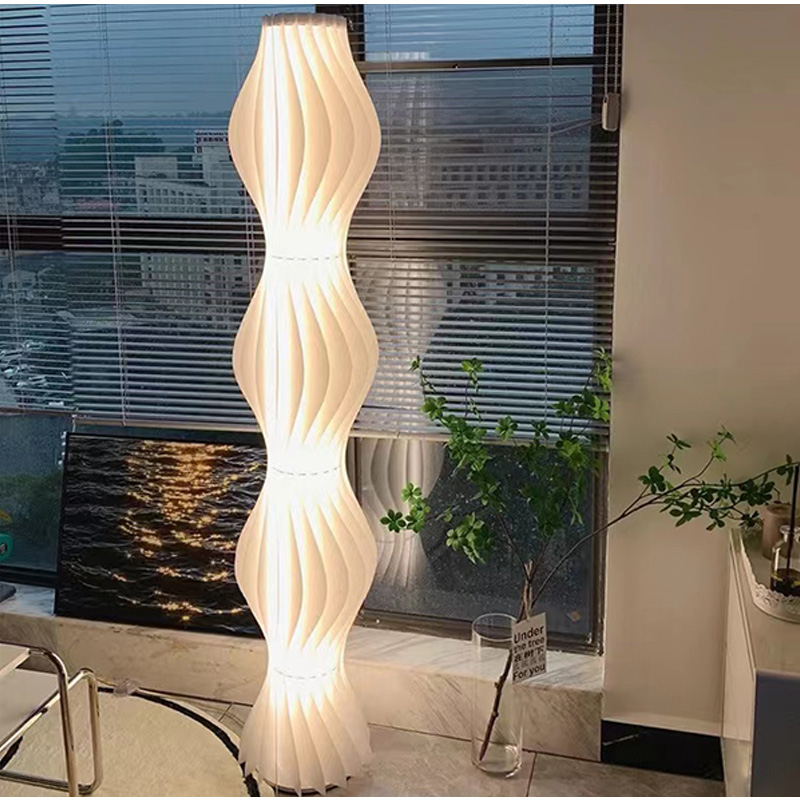 IKEE Standing Desk Lamp Cream Style Bedroom Light Simple Led Modern ...