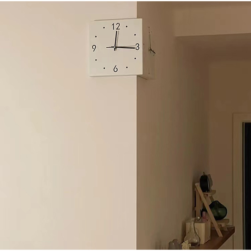 Nordic Double-sided Wall Clock Creative Modern Minimalist Living Room ...