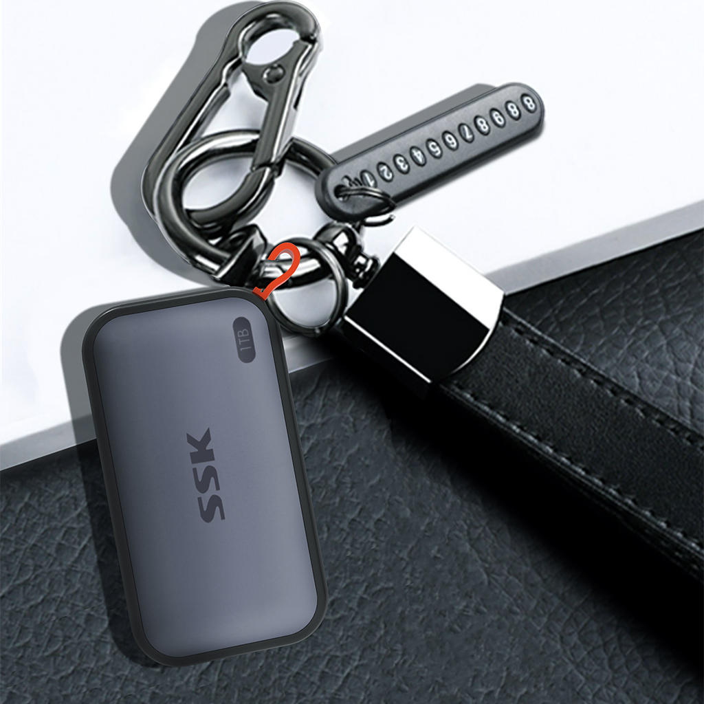 SSK 1050MB/s External Portable SSD 1TB USB3.2 Gen2 External Solid State ...