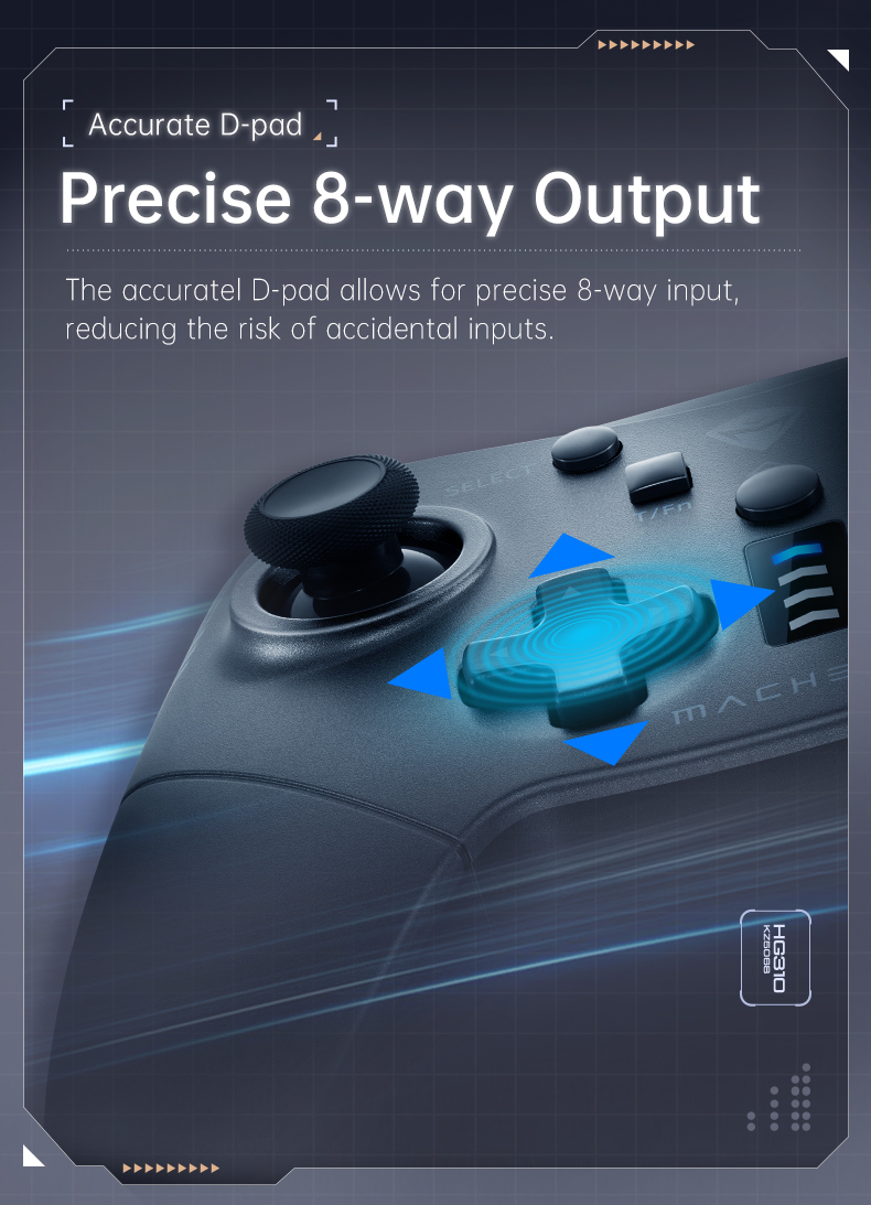 Machenike G3 gaming controller gamepad backlit buttons plug and play ...