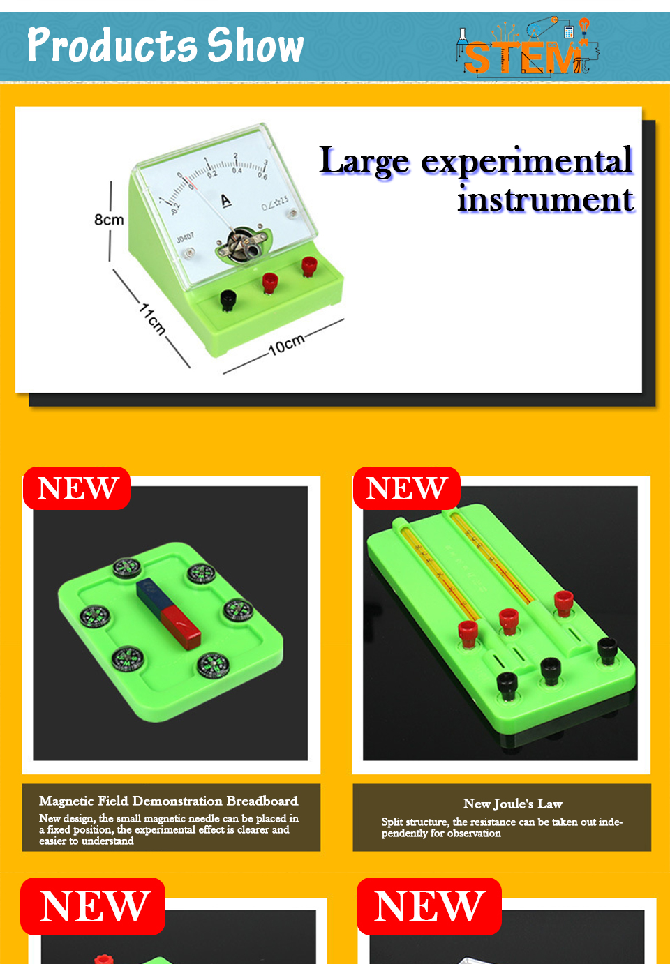 Lab Electricity Experiment Kit Junior High School Electromagnetics ...