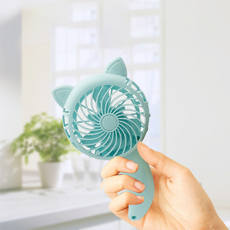 Hand Held Fan Hand Pressure Fan Mini portable fan without battery ...