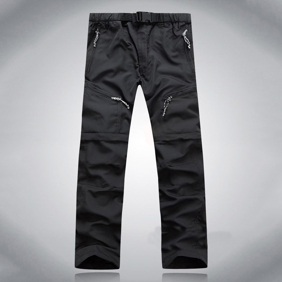 Men Pant Quick-drying Removable Pants Women Detachable Sport Outdoor ...
