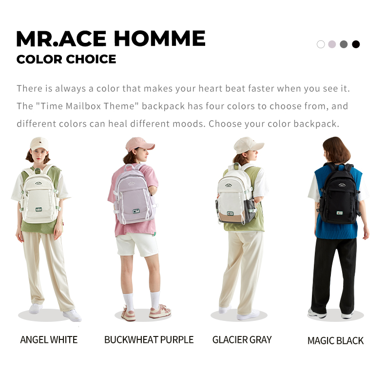Mrace large women backpack waterproof school bag good for shoulder ...