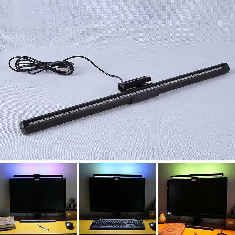 CANMEIJIA Computer Monitor Light bar Adjustable Reading Light Curved ...