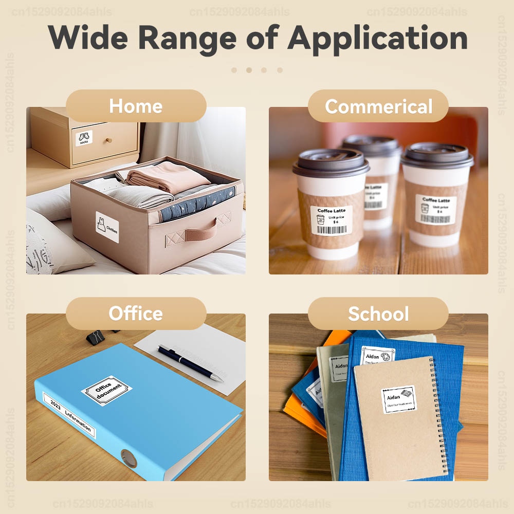 Marklife P50 Barcode Label Printer Labeling Maker Machine Mini Portable ...