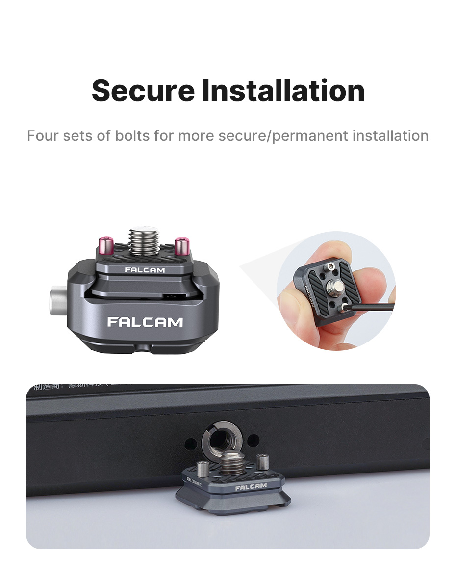 F22 Quick Release Plate Clamp DSLR Gopro Camera Tripod Adapter Mount ...