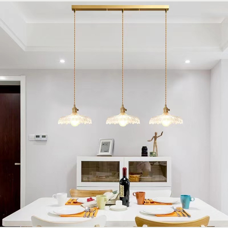 Dining Light Pendant Light Glass Nordic Minimalist Modern Ceiling Light ...