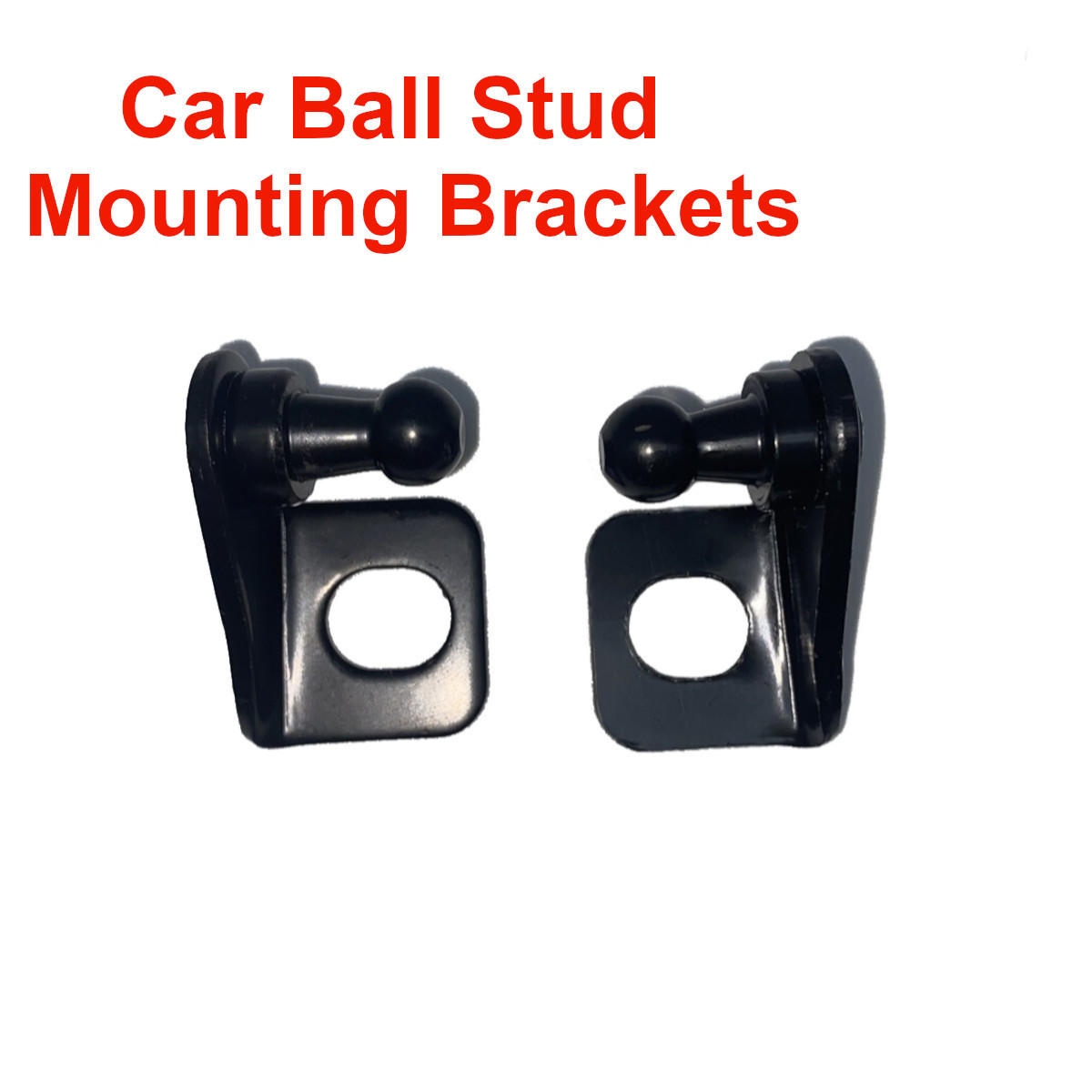 2Pcs Universal 10mm Car Ball Stud Mounting Brackets Connector for Gas ...