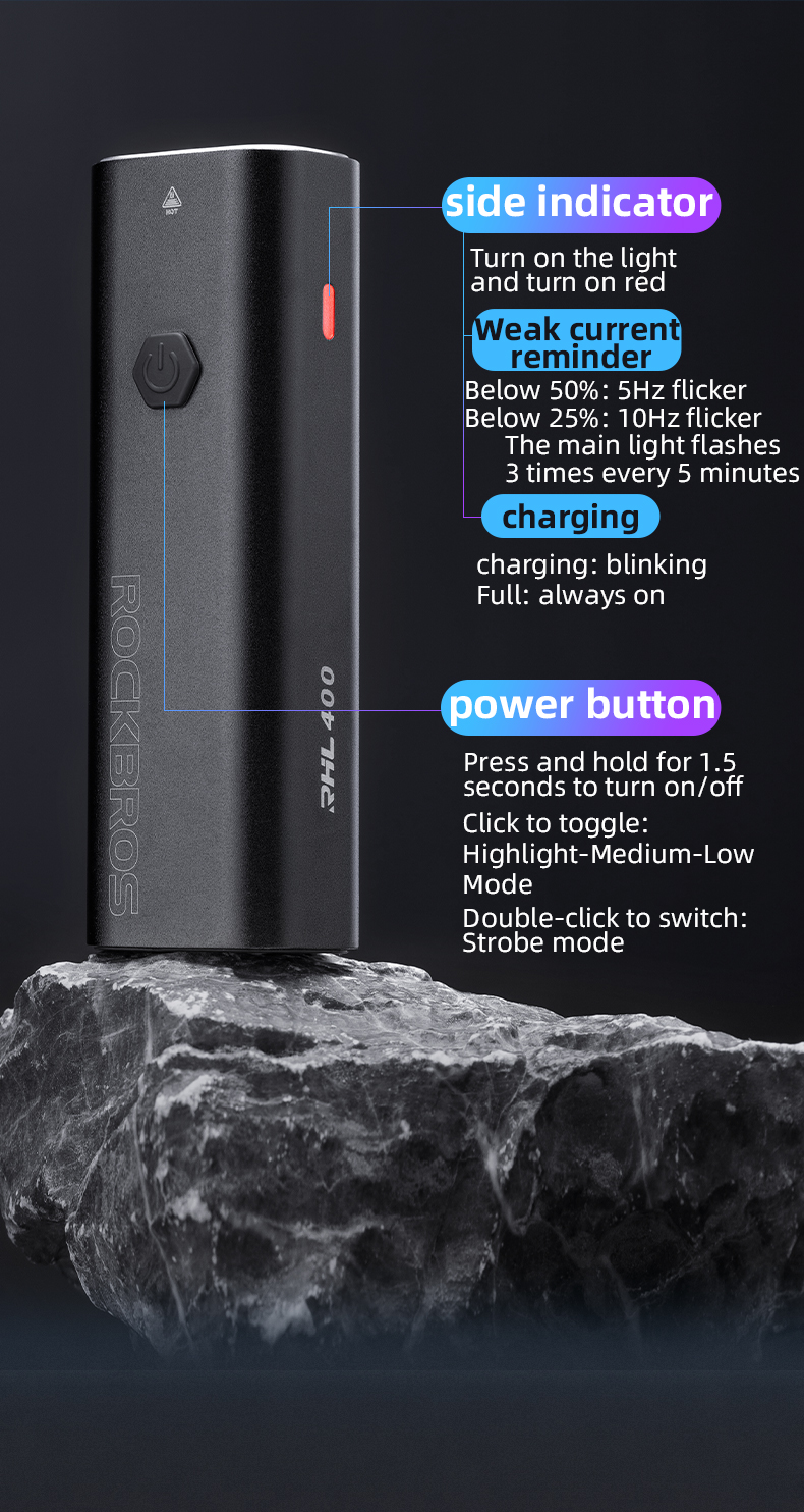 【SG Delivery】ROCKBROS Bike Light Waterproof 200/400/800/1000/1500 Lumen ... 【SG Delivery】ROCKBROS Bike Light Waterproof 200/400/800/1000/1500 Lumen ...