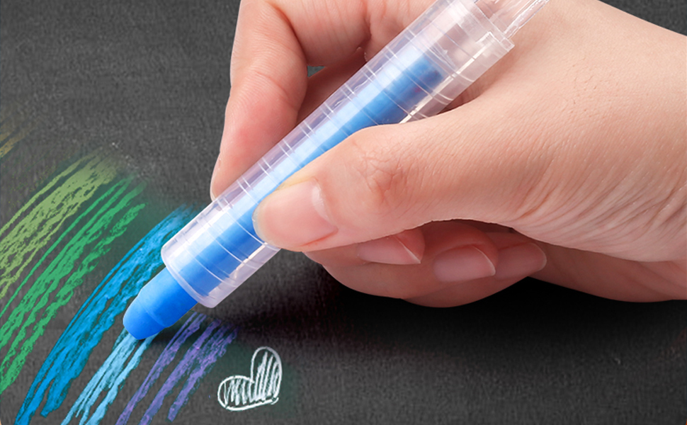 Dustless Chalk Chalkboard Chalk Non Toxic Colored ChalkDustless Chalk ...