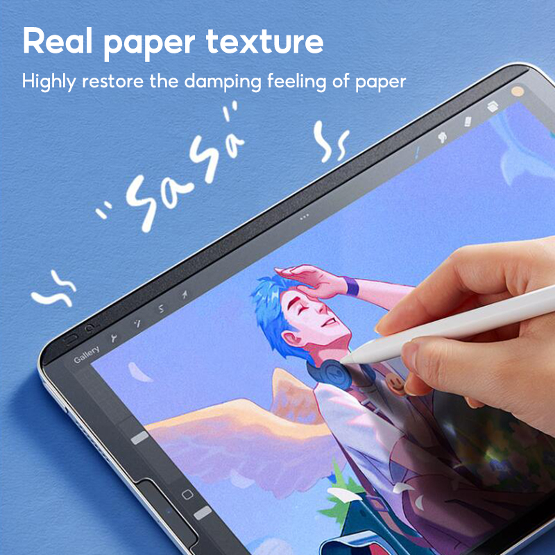 TBTIC Magnetic Matte Paper Like Screen Protector For iPad Air 7 M3 2025 ...