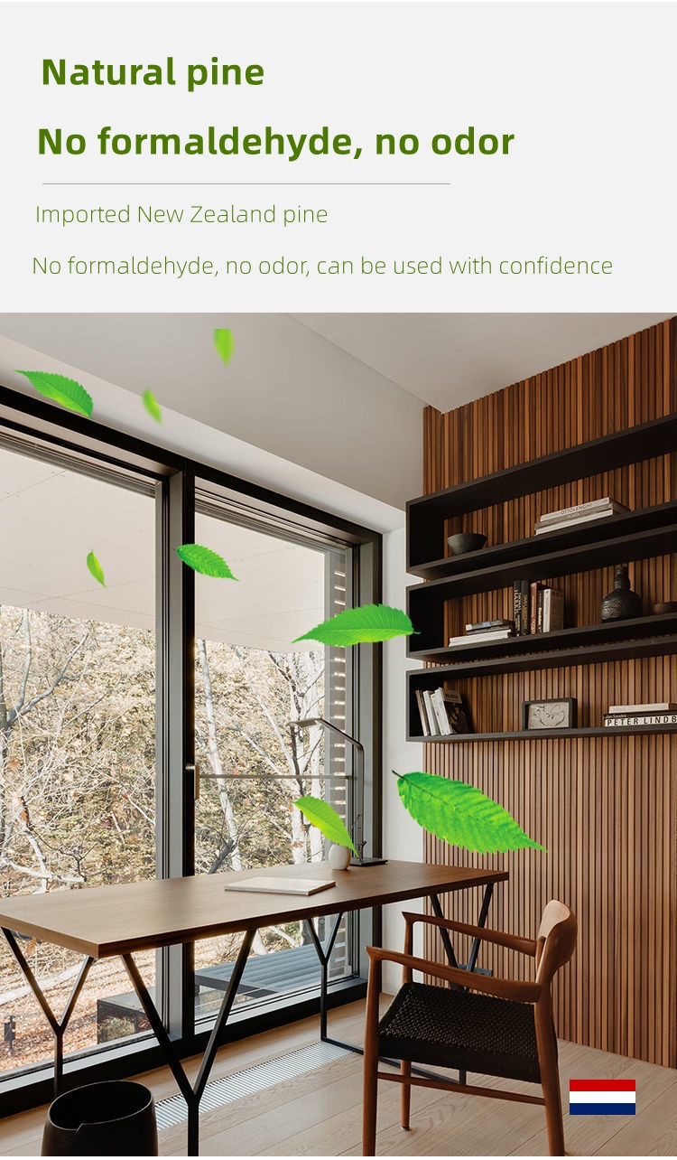 Solid wood wall panelling wall decorative noise-reducing plank ...