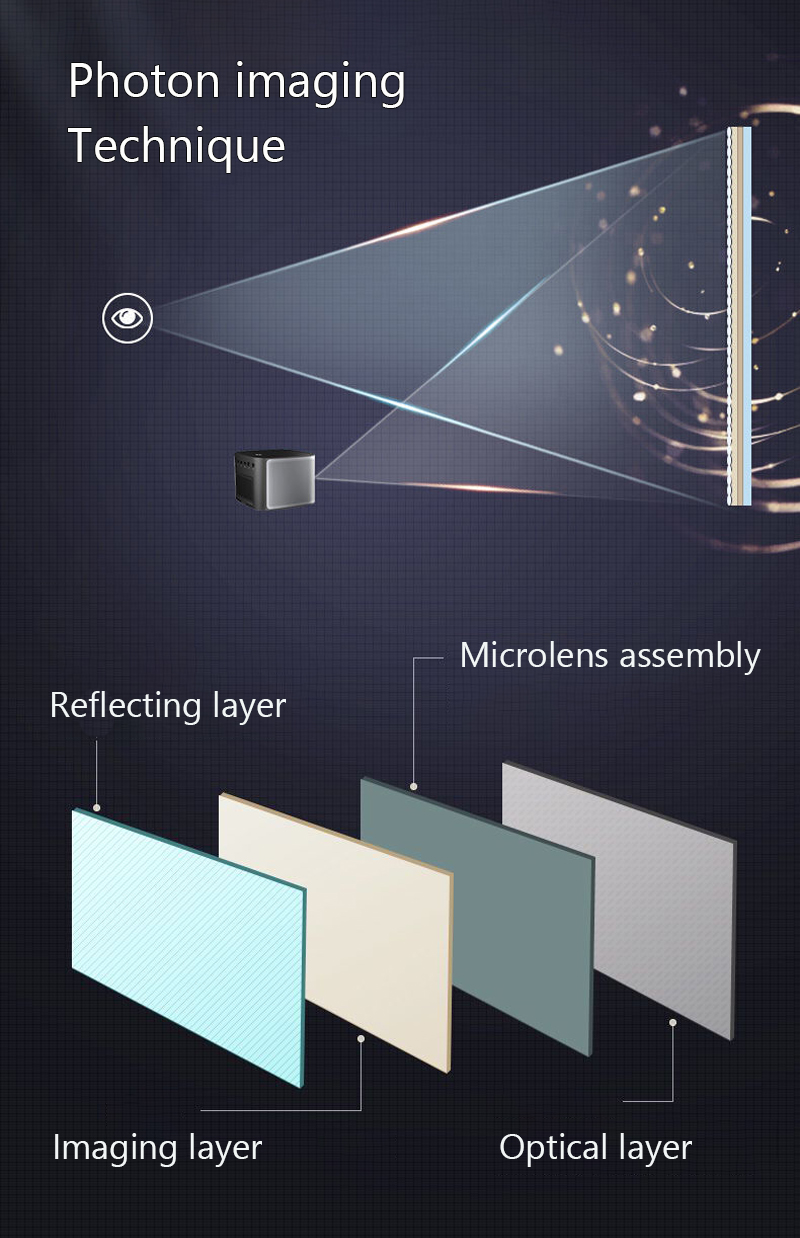 projection screen Electric home HD ultra-clear projection curtain 3D ...