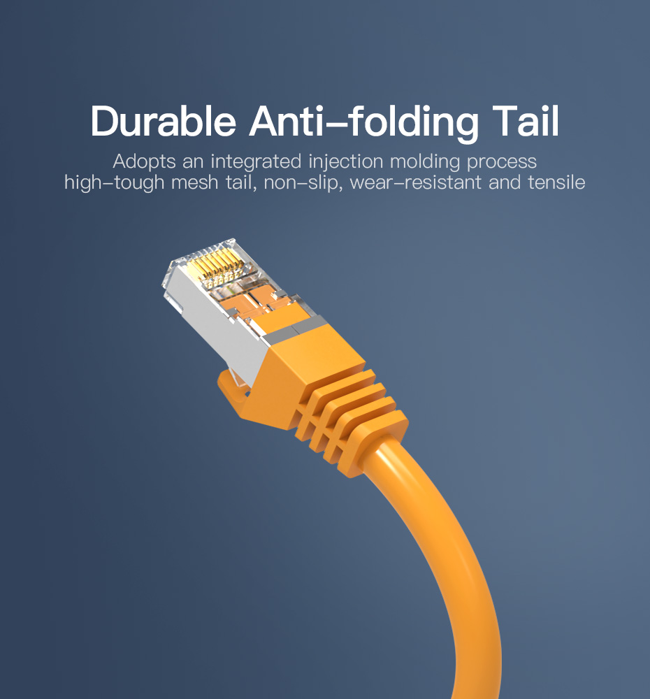 Vention Cat6A Ethernet Cable SFTP 10Gbps RJ45 CAT6A Lan Cable For ...