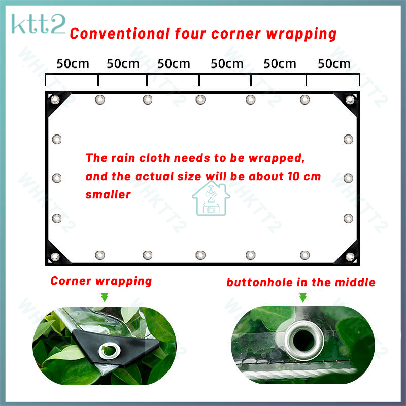 Transparent waterproof cloth plastic protector sheet balcony PVC rain ...