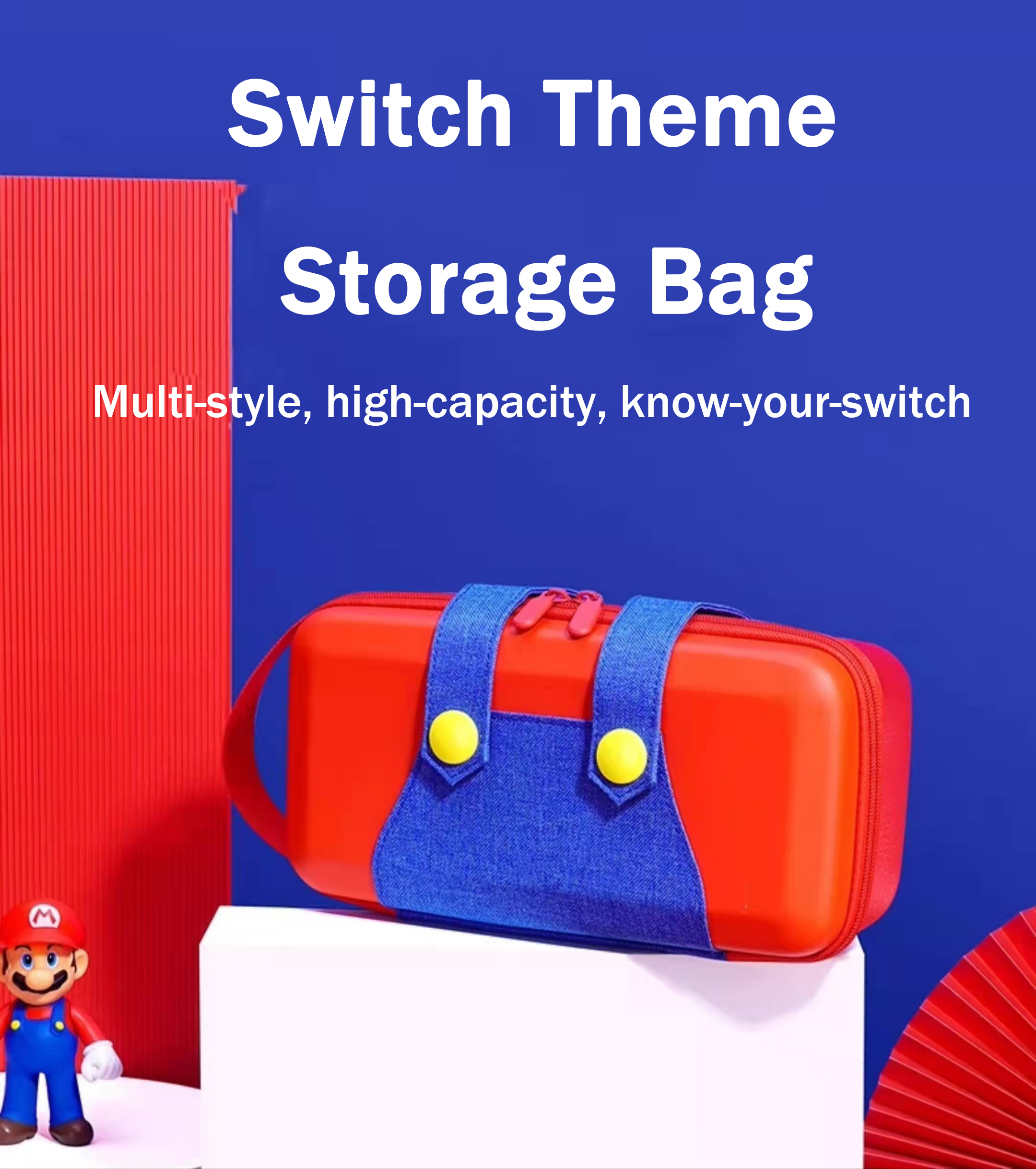 Protable Switch Storage Bag Portable Travel Carrying Case for NS/OLED ...