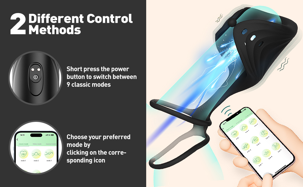 APP Remote control Male Masturbator Penis Training Vibrator Delay Cock ...