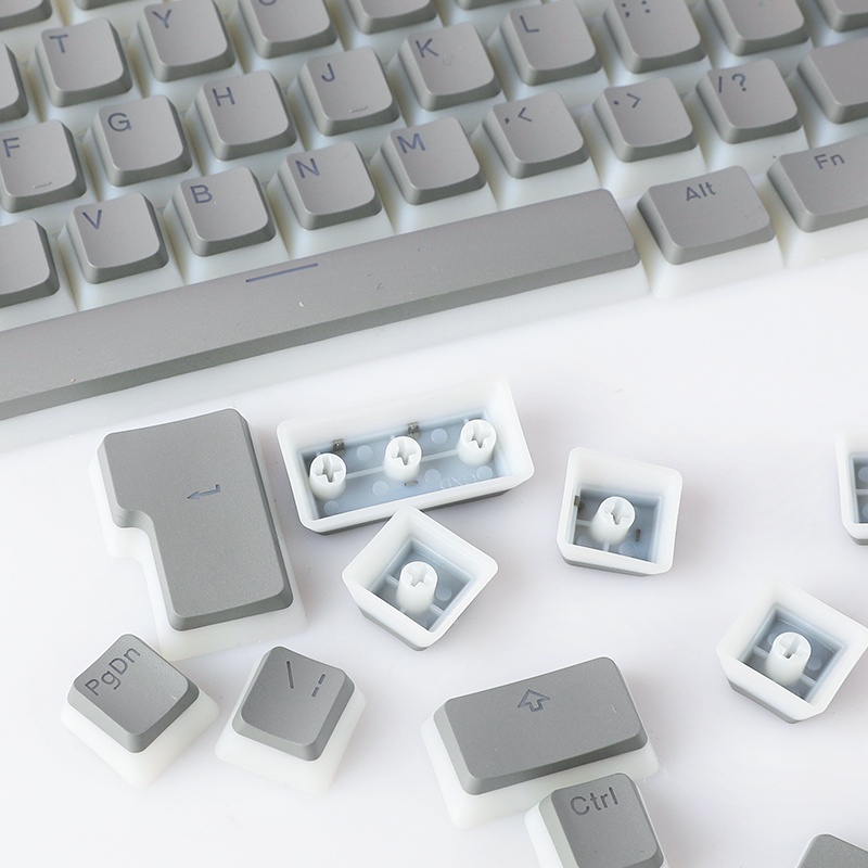 RK Royal Kludge Pbt Pudding Full Set 136 Keycaps Suitable For All RK ...