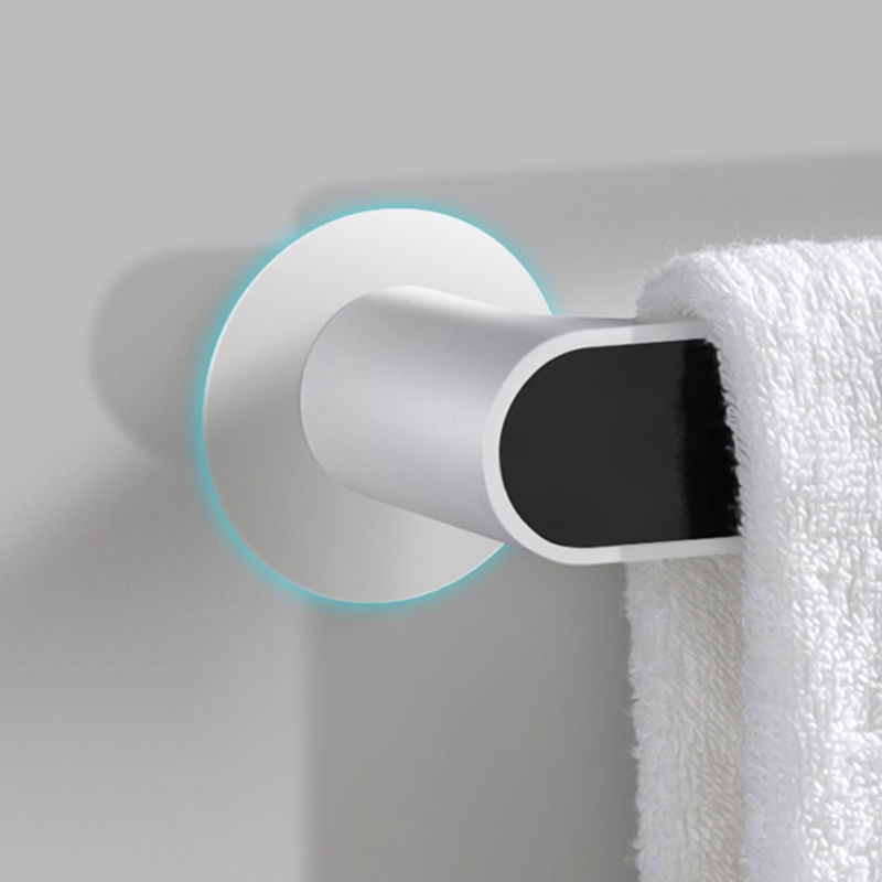 1Pc Stickers for Towel Hanger No-Punching Bathroom Kitchen Storage Box ...