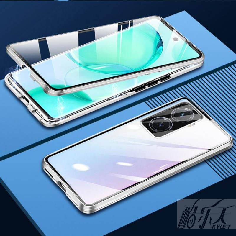 Case For OPPO Reno13 12 11 10 9 8 Pro Plus Magnetic Phone Casing Double ...