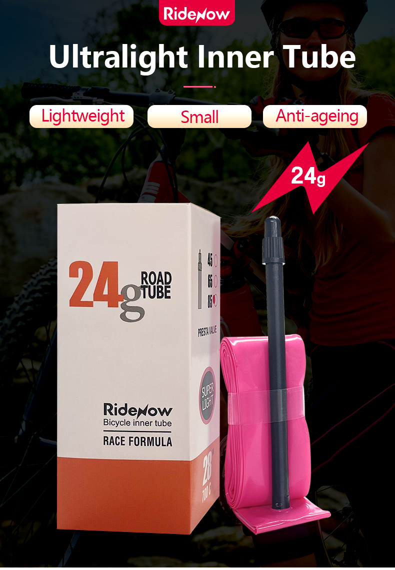 RideNow 19g 24g 36g Ultralight Bike Inner Tube Road Bike TPU Material ...