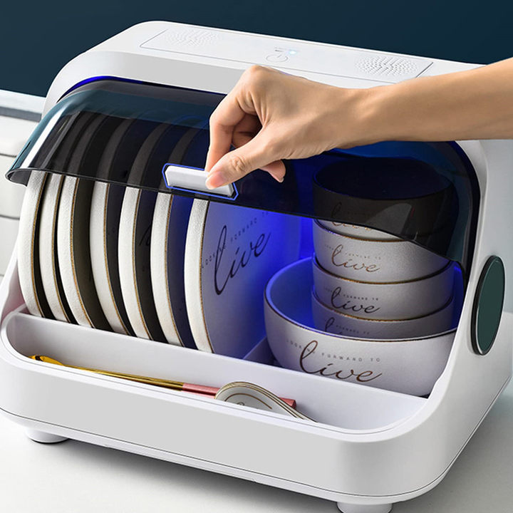 [SG Seller]Dish Rack Disinfection Cabinet - Disinfection Dish Drying ...