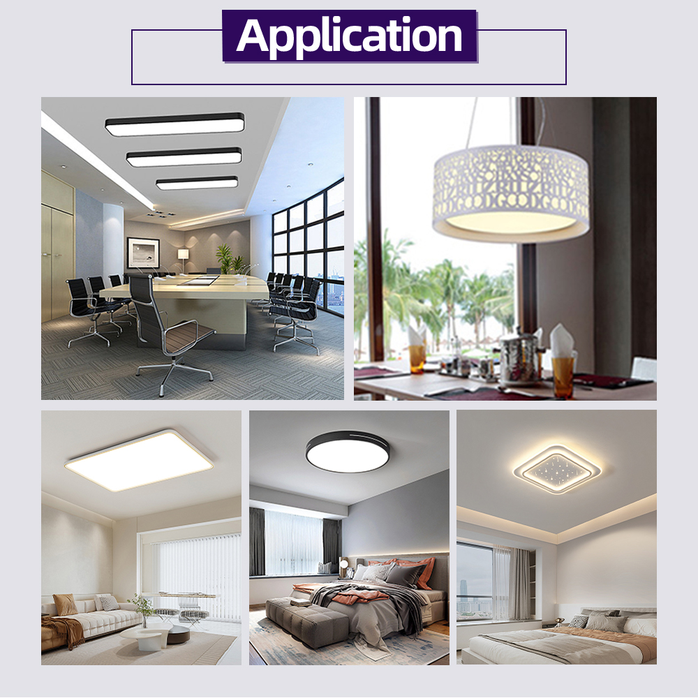 Super Bright LED Ceiling Light Replacement Module 220v Strip Panel Board 15cm 22cm 31cm 40cm ...