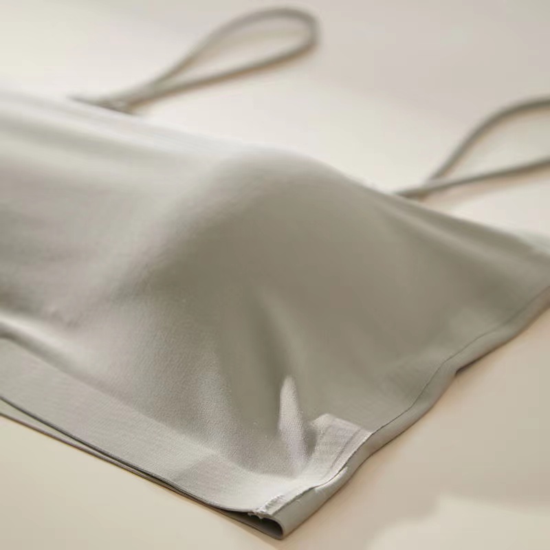 Maniyun Summer Thin Ice Silk Singlet Women Seamless White Sling ...