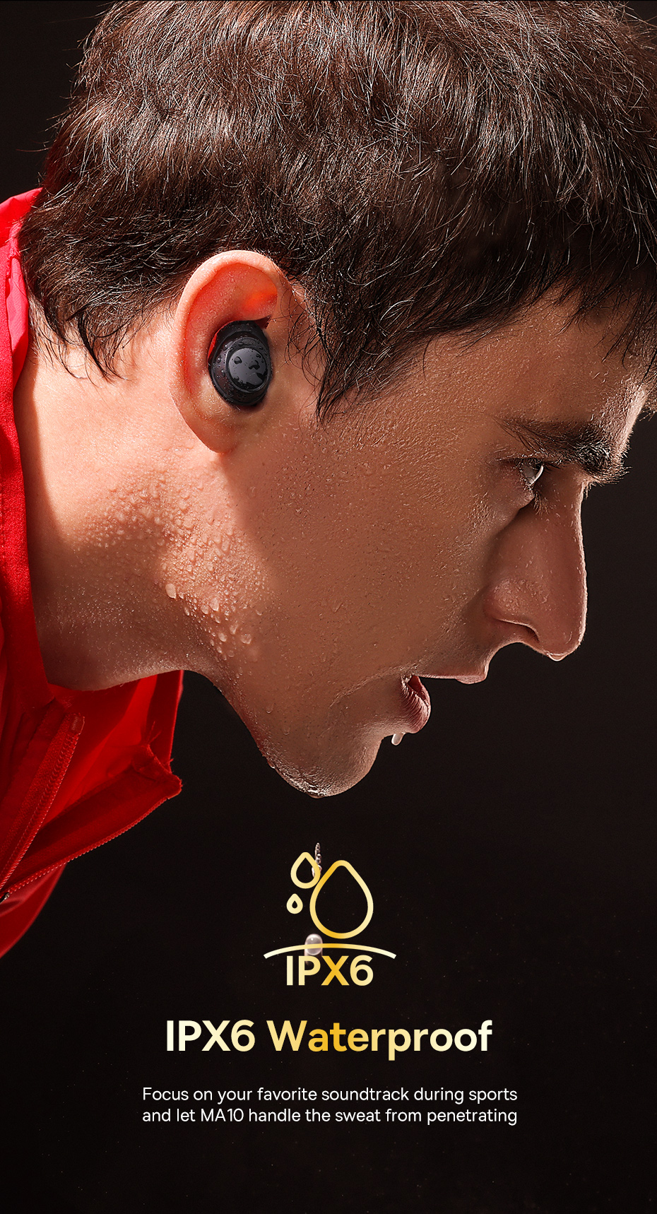 Baseus MA10 Wireless Earbuds, 140H Playback -48dB Active Noise ...
