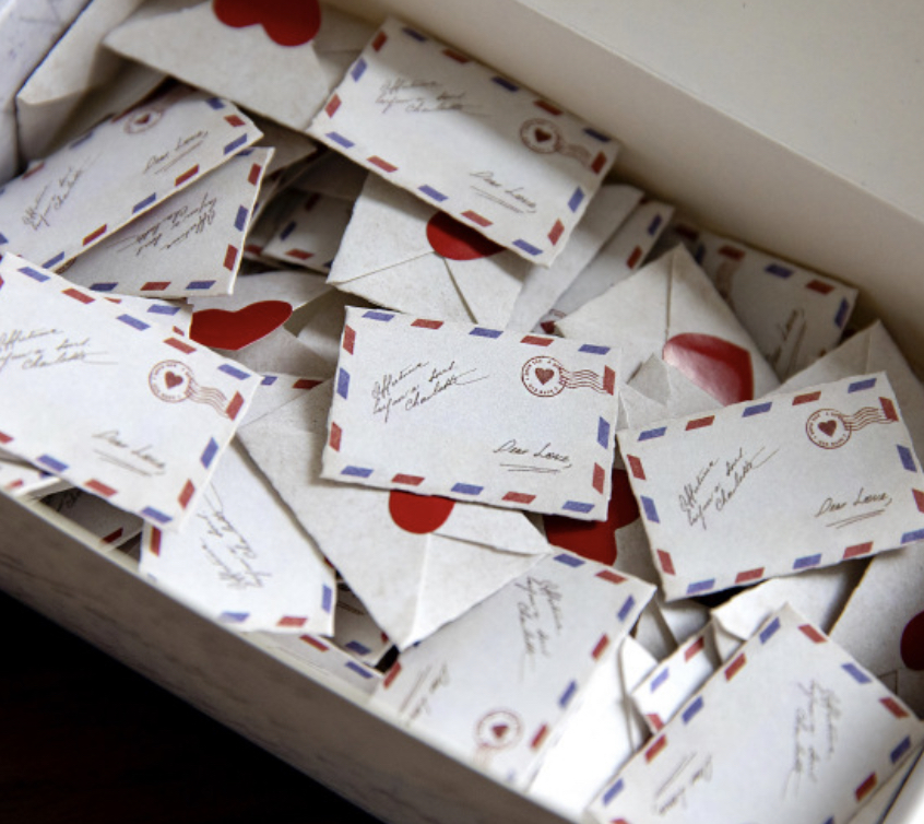 [Coisíní] 99PCS Mini Love Letters Notes Write to You Love Letter Series ...