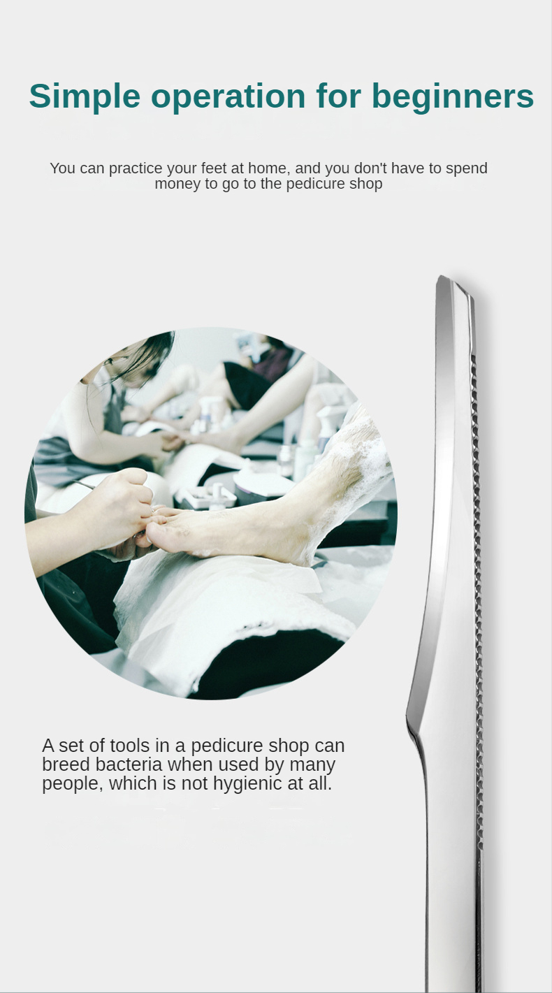 Manicure Pedicure Tools Toe Nail Shaver Feet Pedicure Knife Kit Foot ...