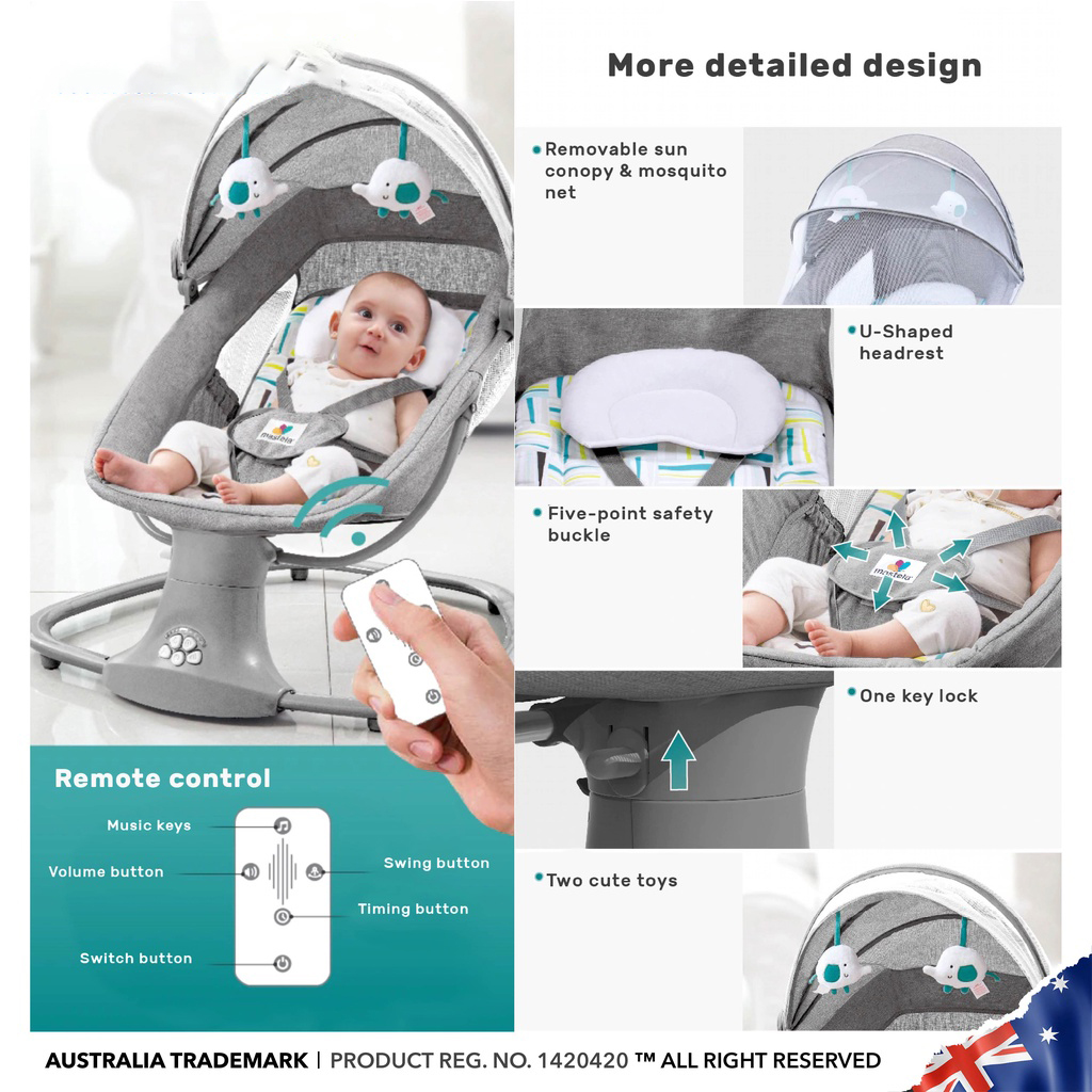 [SG STOCK] 3IN1 Baby Rocker Newborn to 3 Years Electric Rocking ...