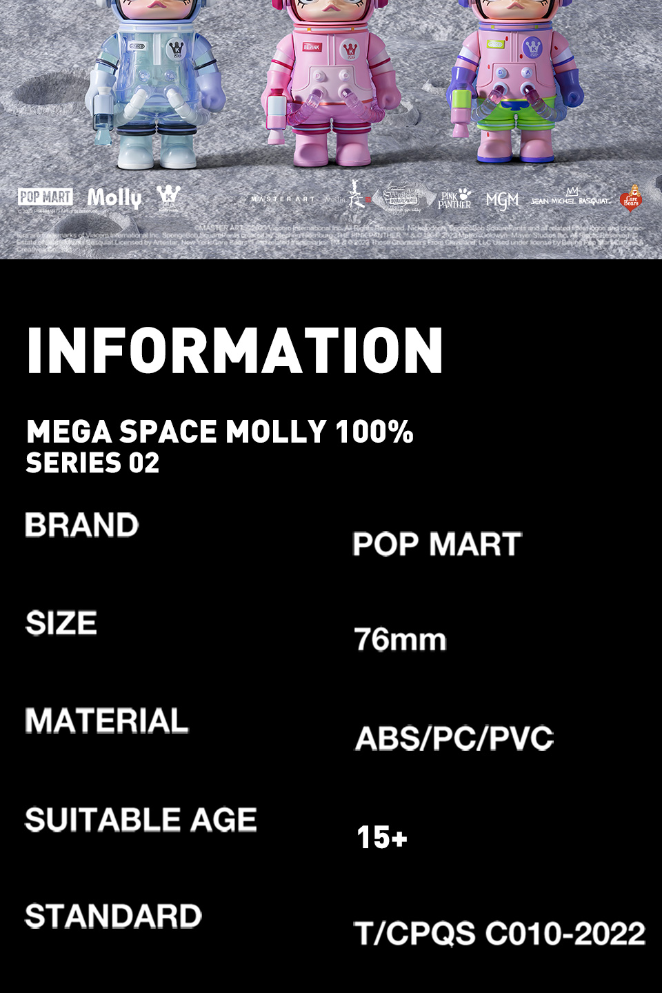 POP MART MEGA SPACE MOLLY 100% Series 2 Blind Box | Shopee Singapore