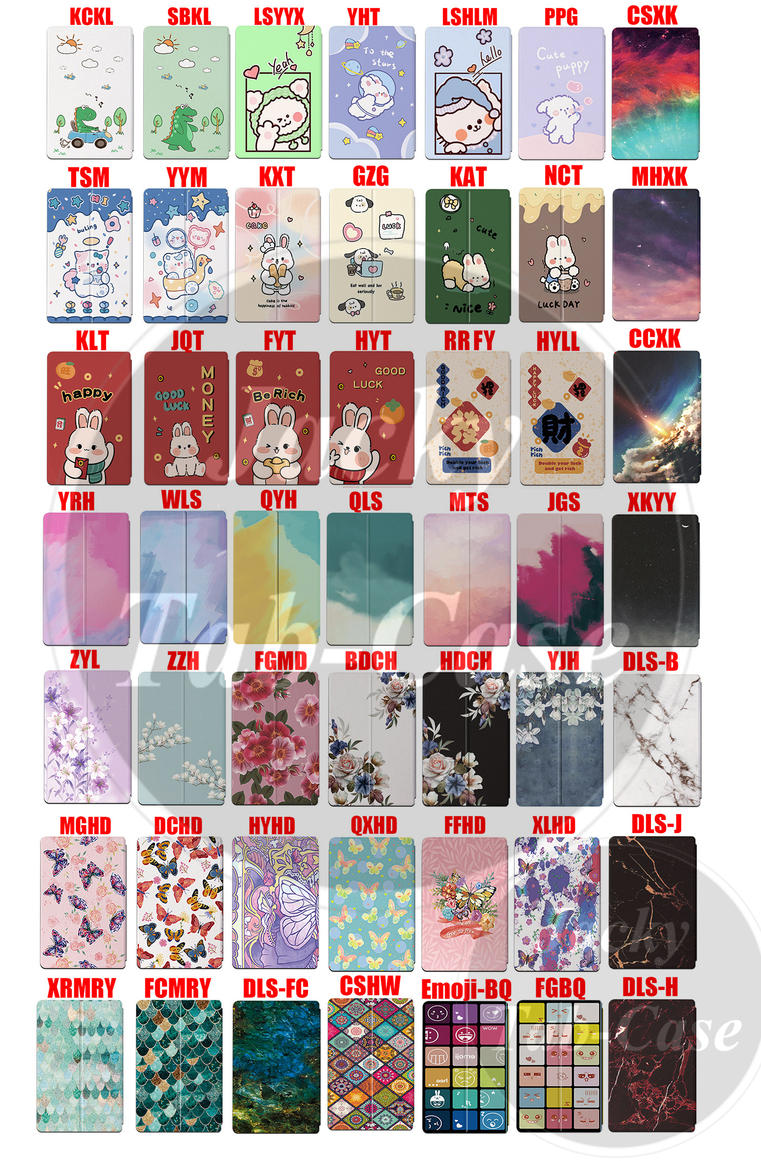Casing Samsung Galaxy Tab A7 10.4 (2020/2022) SM-T509 T500 T505 Cute ...