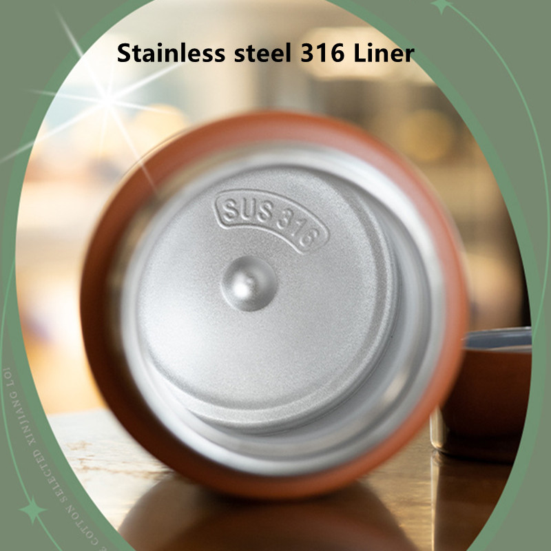230ml Mini Stainless Steel 316 Thermal Flask Fashion Portable Pocket ...